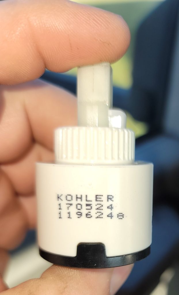 Kohler 1198201 Single Handle Ceramic Cartridge K-1198201 210109 119624S ...