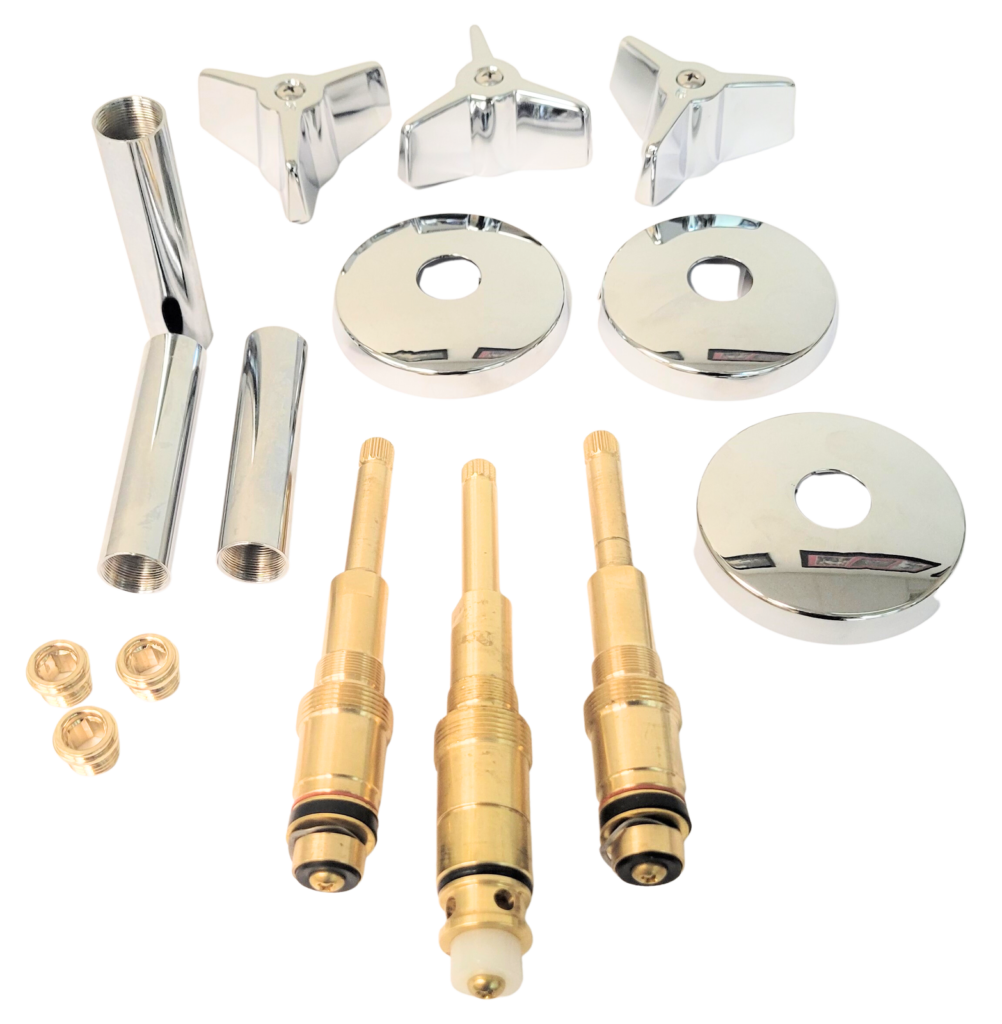 American Standard Colony 3 Valve Tub & Shower Rebuild Kit