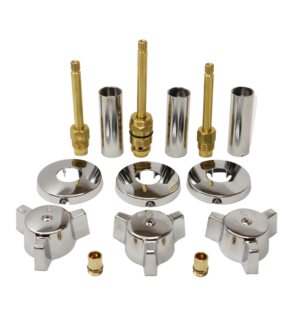Chrome Plated 3 Handle Repair Kit for Milwaukee & Universal Rundle ...