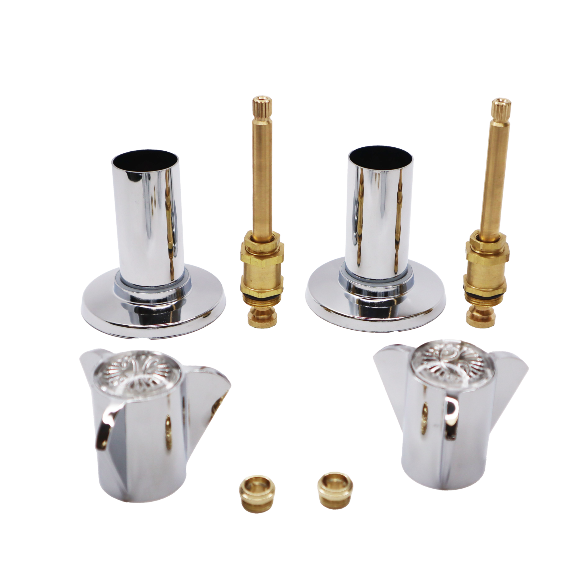 Two Handle Rebuild Kit for Sayco Shower Faucets Chrome Plated - Noel's ...