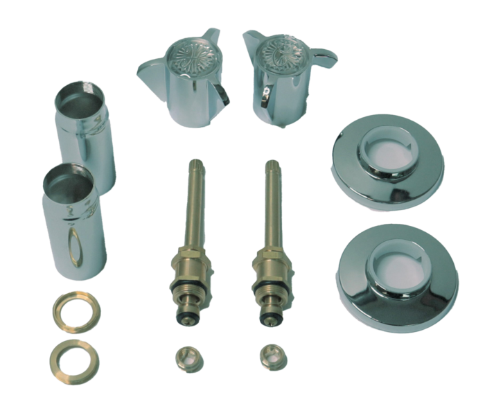 Chrome Plated Two Handle Rebuild Kit for Sayco Shower Faucets - Noel's ...