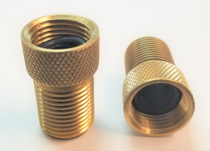 1/2" Brass Faucet Shank Extenders Pair - Noel's Plumbing Supply