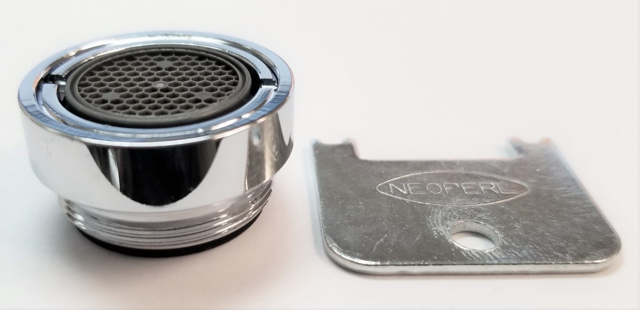 Neoperl 10-9040-5 Chrome Plated Vandal Proof Regular Male Aerator 15/16 ...