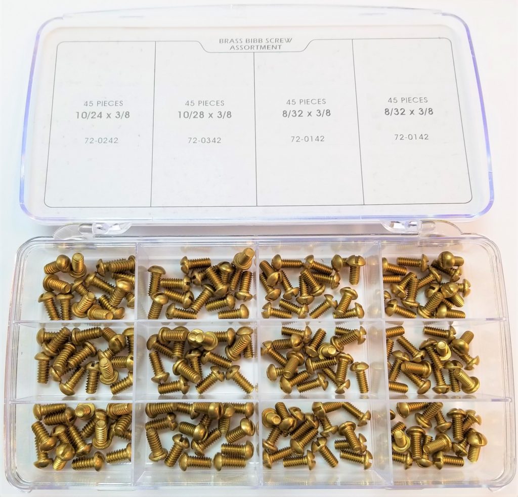 180pc Brass Bibb Screw Kit - Noel's Plumbing Supply