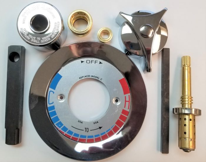 Chrome Plated Single Handle Rebuild Kit for Symmons - Noel's Plumbing ...
