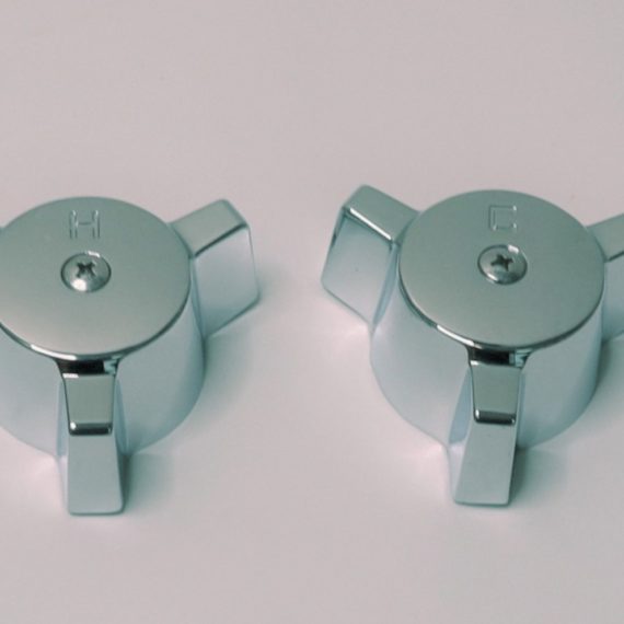 Chrome Plated 3 Handle Repair Kit for Milwaukee & Universal Rundle ...