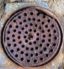 9" Round Cast Iron Drain Cover | Noels Plumbing Supply