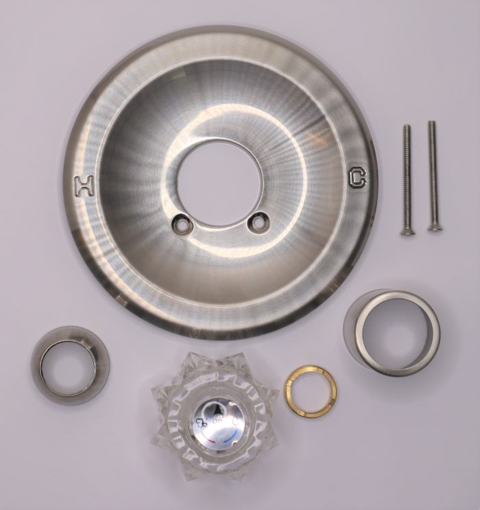 Brushed Nickel Trim Kit for Delta Faucet - Noel's Plumbing Supply