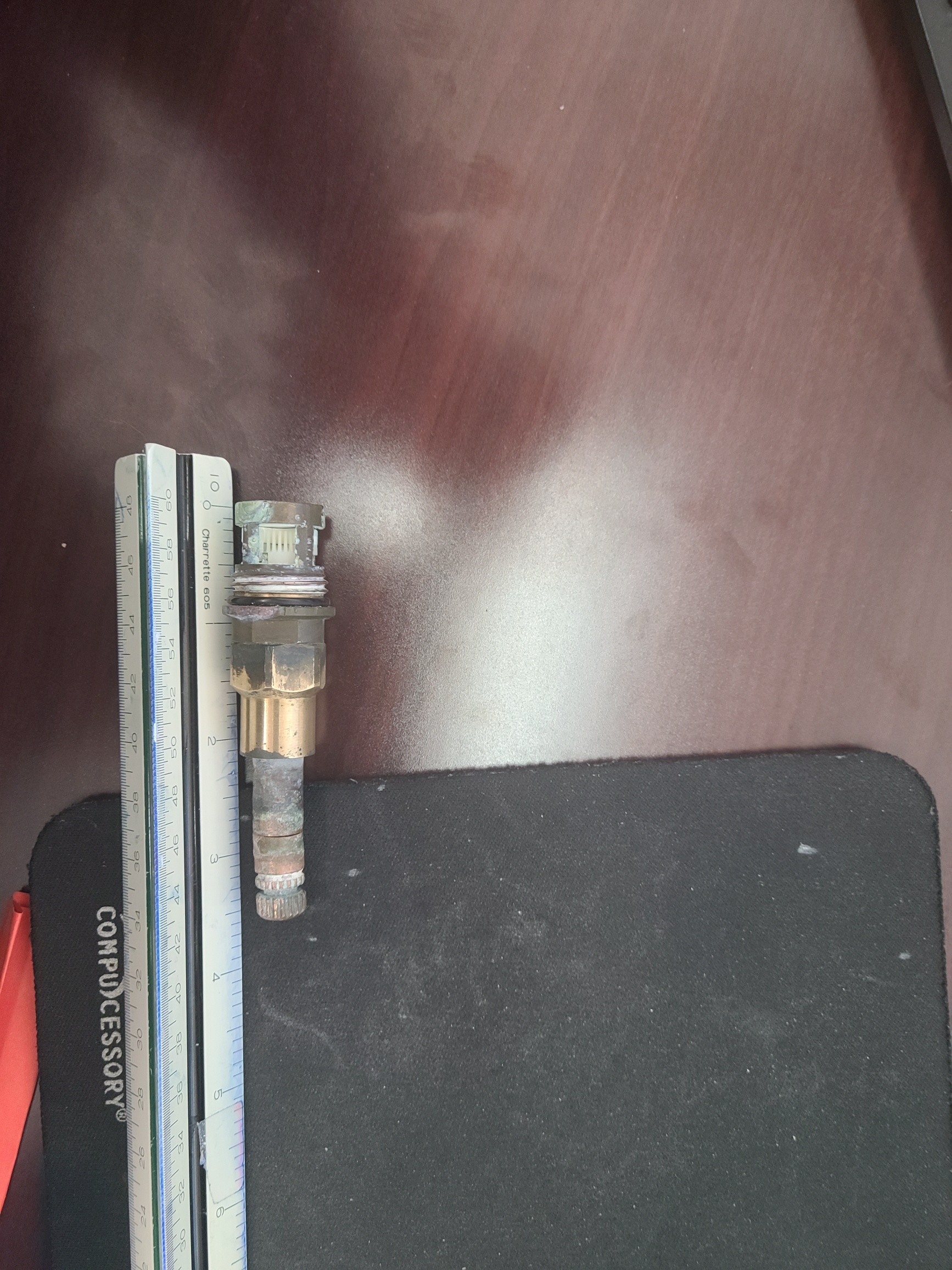 Broadway Polished Brass Hot Ceramic Stem - Noel's Plumbing Supply