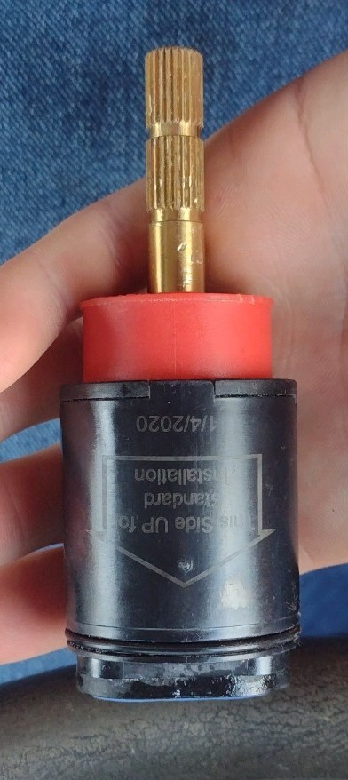 Single Handle Ceramic Cartridge for Glacier Bay & Allen + Roth RP20124 ...