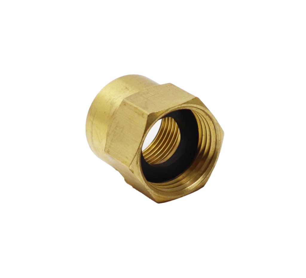 3/4" FHT x 3/4" FIP Brass Garden Hose Fitting - Noel's Plumbing Supply