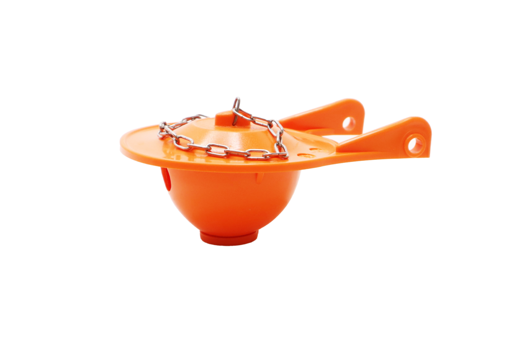 Wolverine 51163 3" Big Orange Vinyl Toilet Flapper - Noel's Plumbing Supply