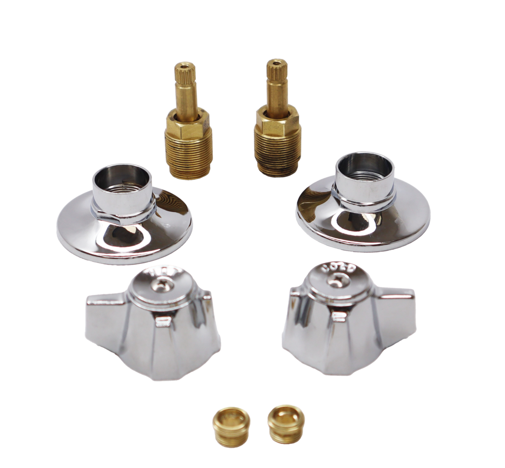 Chrome Plated 2 Handle Rebuild Kit for Sterling Faucets - Noel's ...