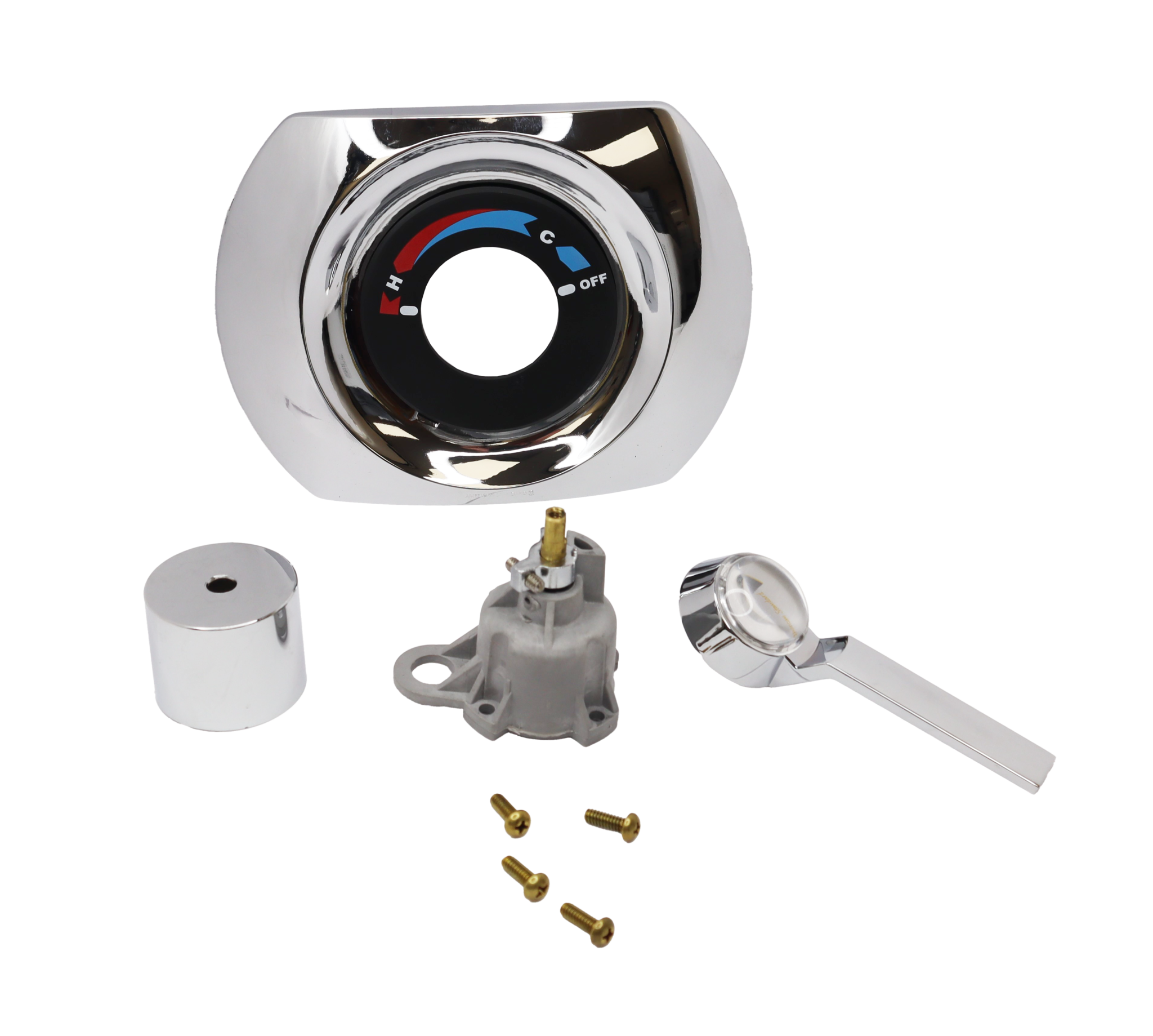American Standard Ultra Mix Shower Rebuild Kit 1363LKIT Chrome Plated ...