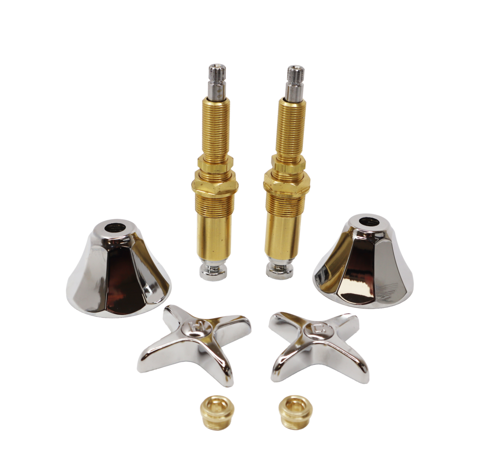 Two Handle Rebuild Kit for Crane Repcal Faucet Chrome Plated - Noel's ...
