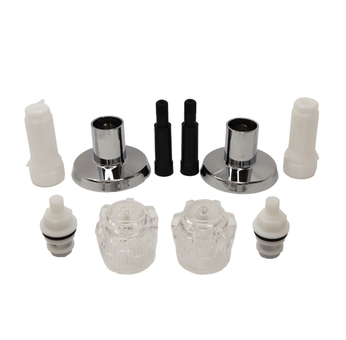 2 Handle Tub & Shower Rebuild Kit for Nibco Chrome Plated - Noel's ...