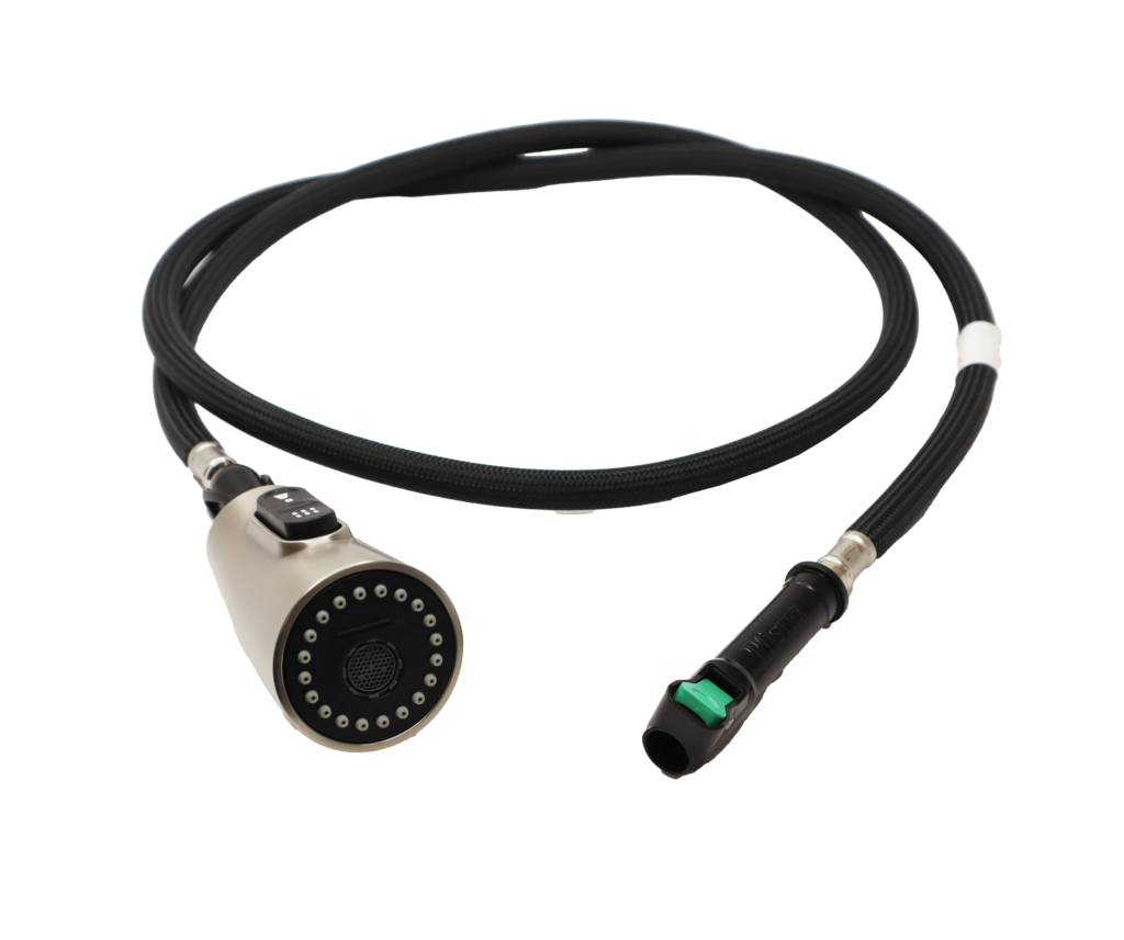 Price Pfister 950-428GS Brushed Nickel Sprayhead & Pulldown Spray Hose ...