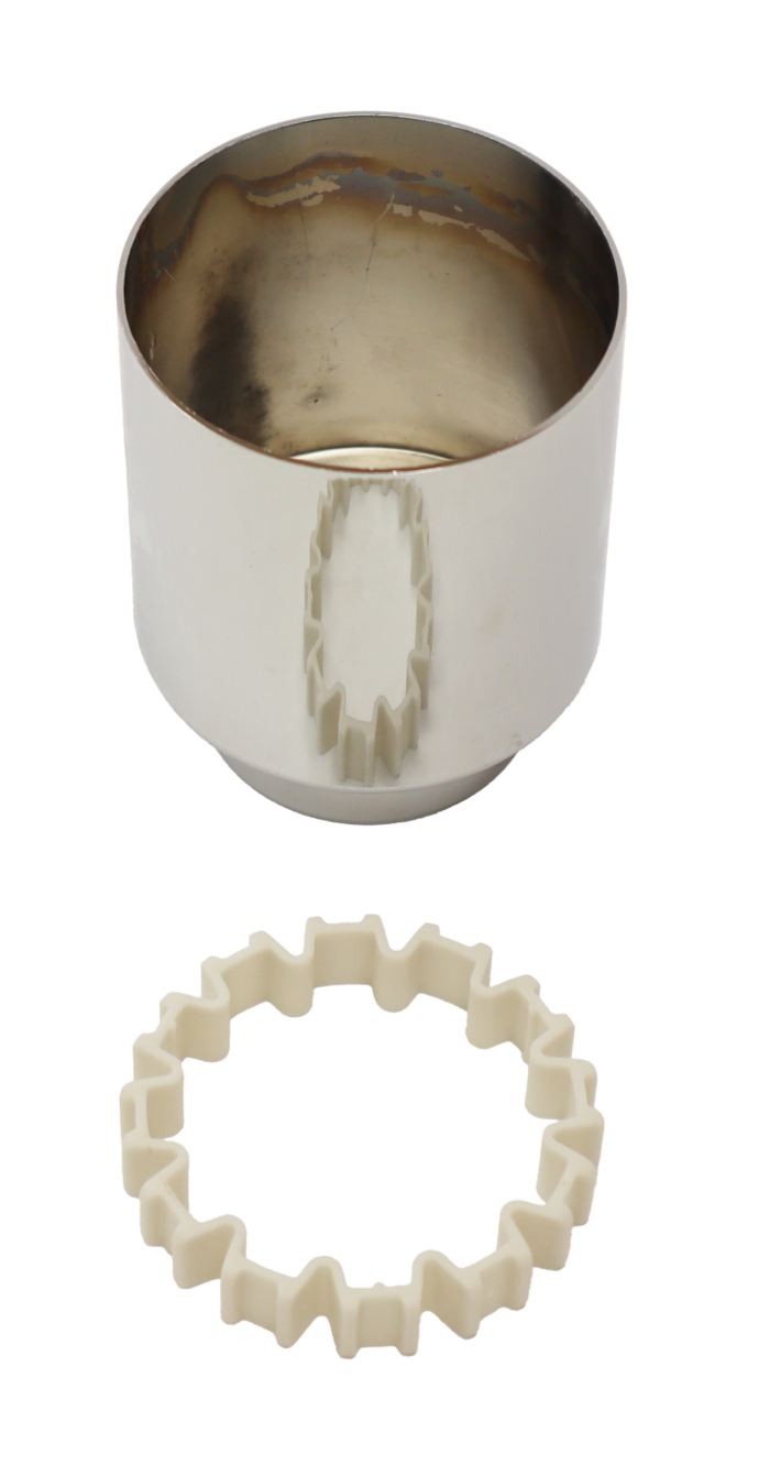 Chrome Plated Escutcheon Sleeve for Delta NRP22735 - Noel's Plumbing Supply