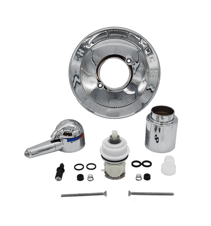 Conversion Rebuild Kit for Delta 1500 Series Faucets Chrome Plated ...